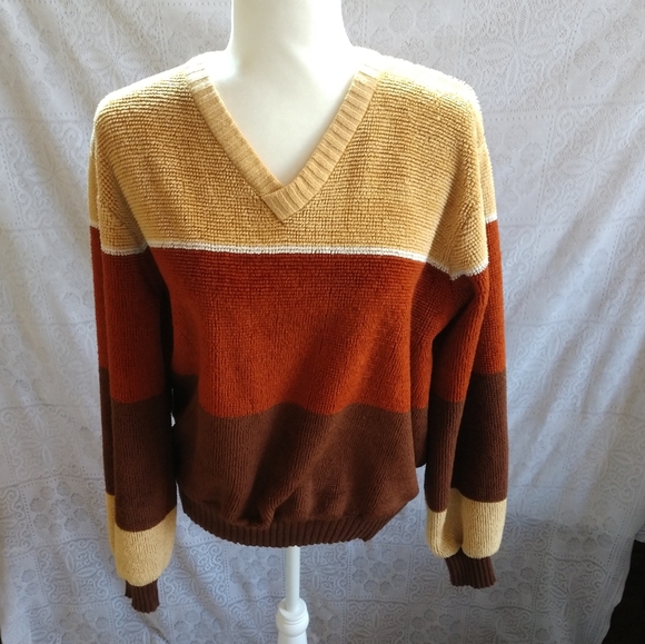 Levi's | Sweaters | Levis 97s Vintage Colorblock Retro Shag Carpet ...